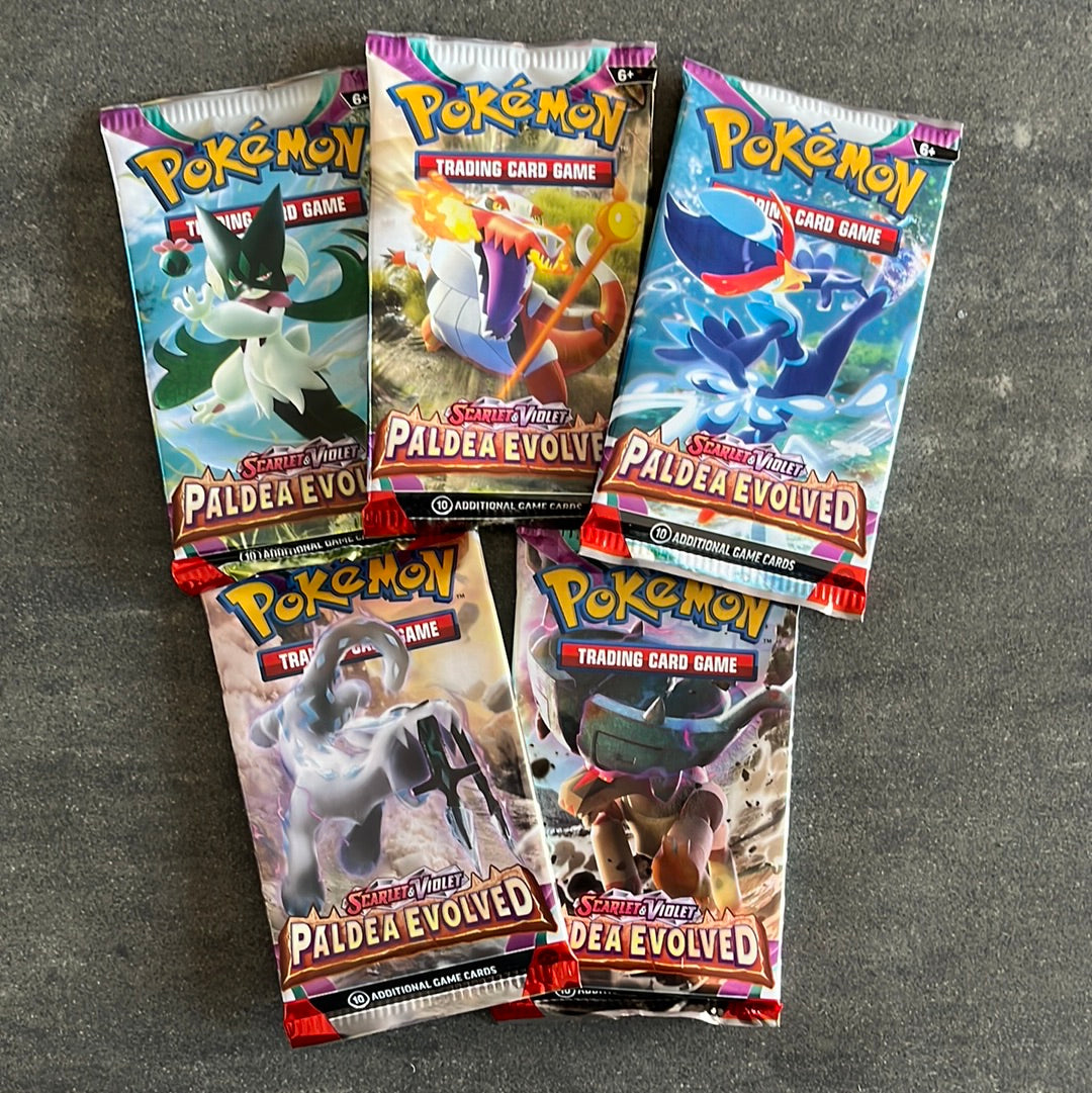 Paldea Evolved Booster Pack - Pokémon TCG: Scarlet & Violet – HAANDPLUK